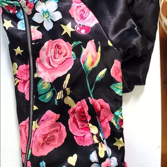 Justice | Jackets & Coats | Justice Satin Bomber Jacket | Poshmark